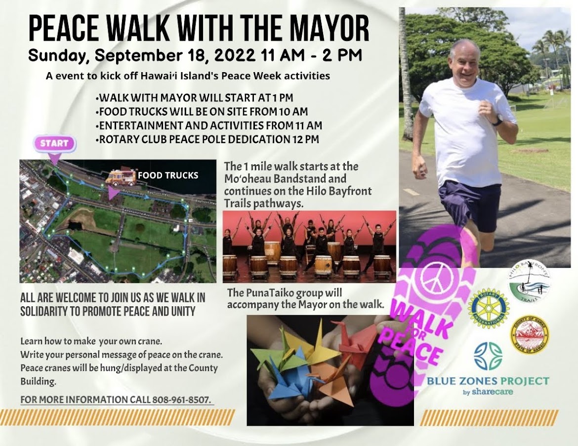 September 2022 – Peace Day – Activities for the month | Puna Hongwanji ...